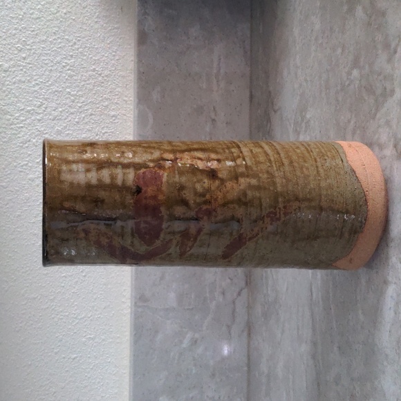Accents | Handmade Art Pottery Mcm Vase | Poshmark